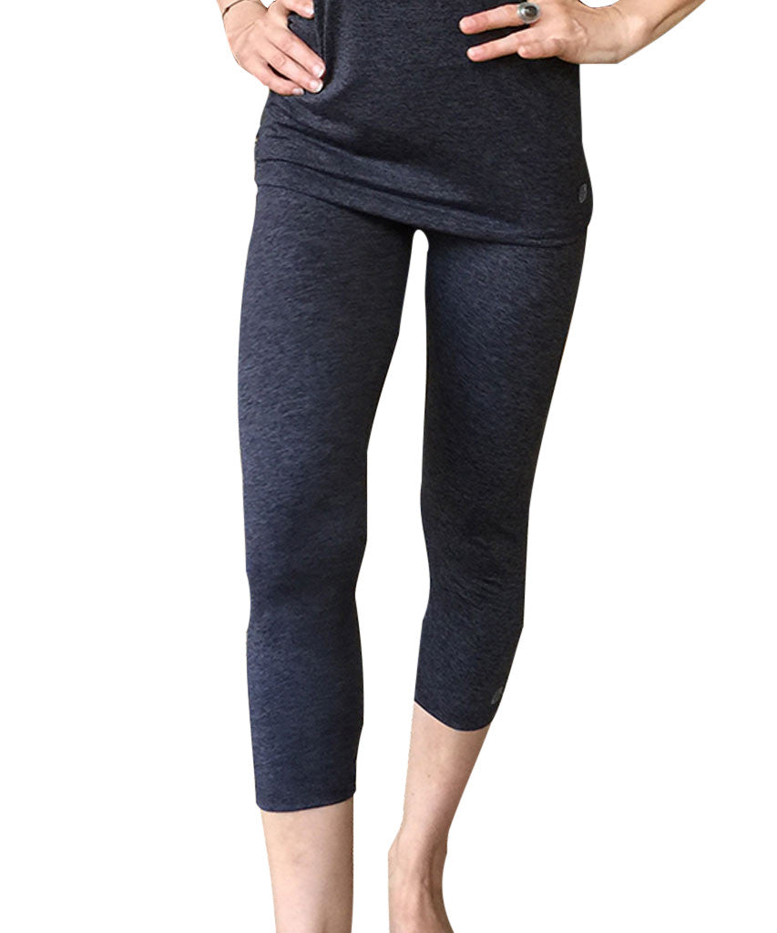 UnSEAMly SpaceDye Mid-Calf Capri – SteelCore Studio